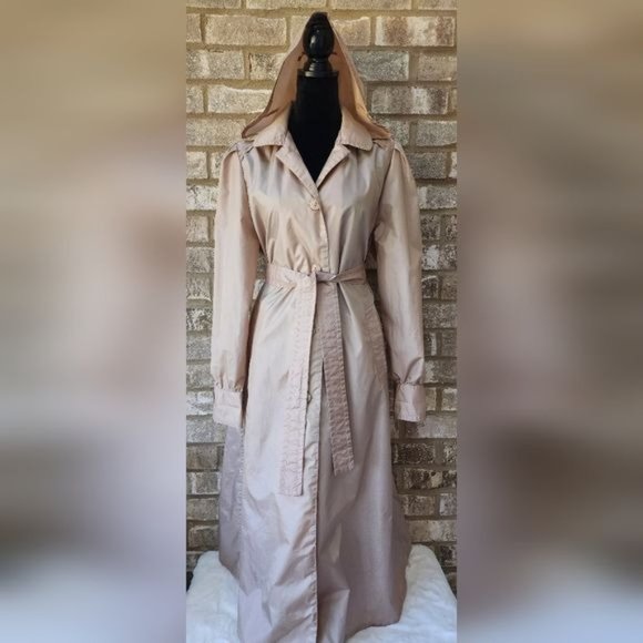 totes | Jackets & Coats | Totes Vintage Raincoat Slicker Long Trench ...